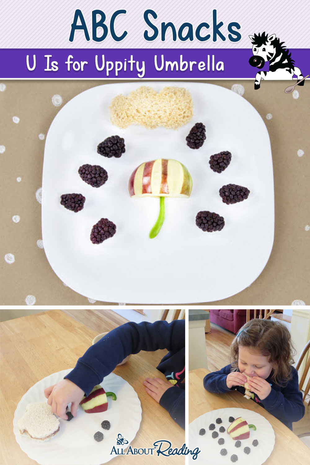 U Is for Uppity Umbrella (with FREE Teaching Tips for the Letter U)