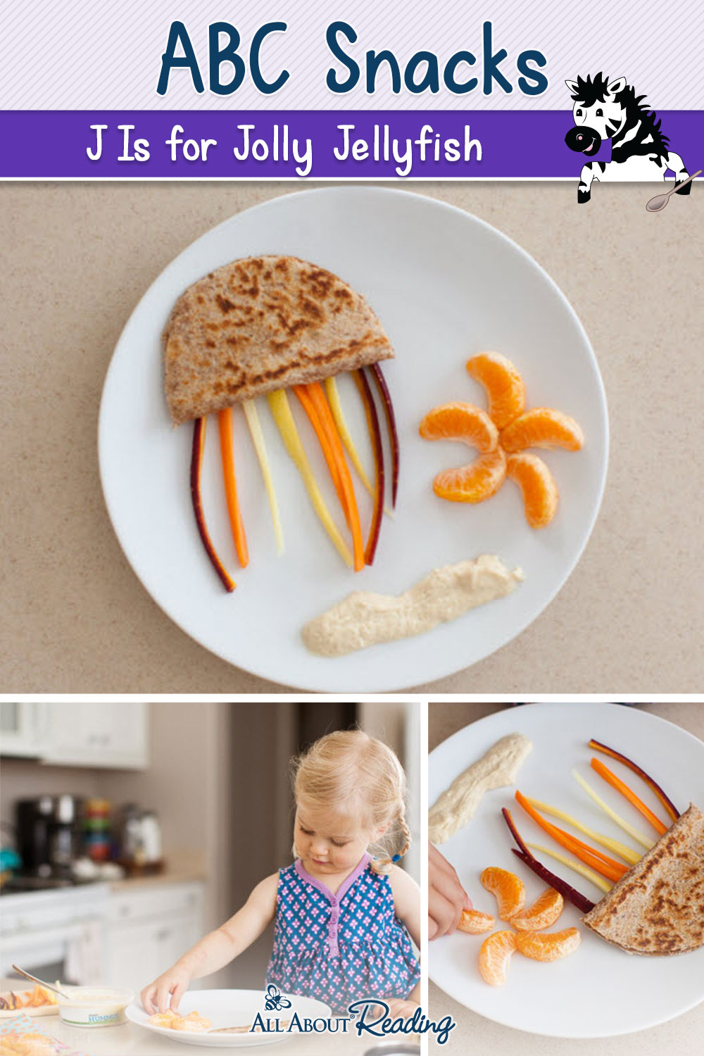 J Is for Jolly Jellyfish - A FREE (and Yummy) ABC Snack Recipe