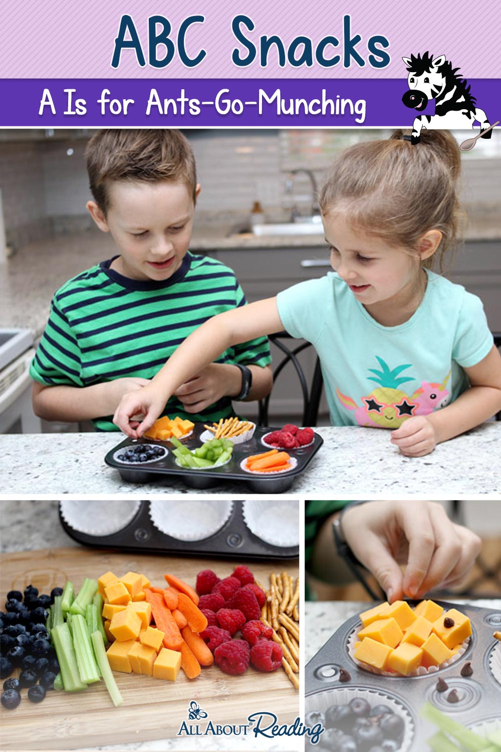 Snacks for Letter A - A Is for Ants-Go-Munching