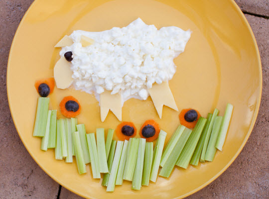 SH Is for Showy Sheep - A FREE ABC Snack Recipe