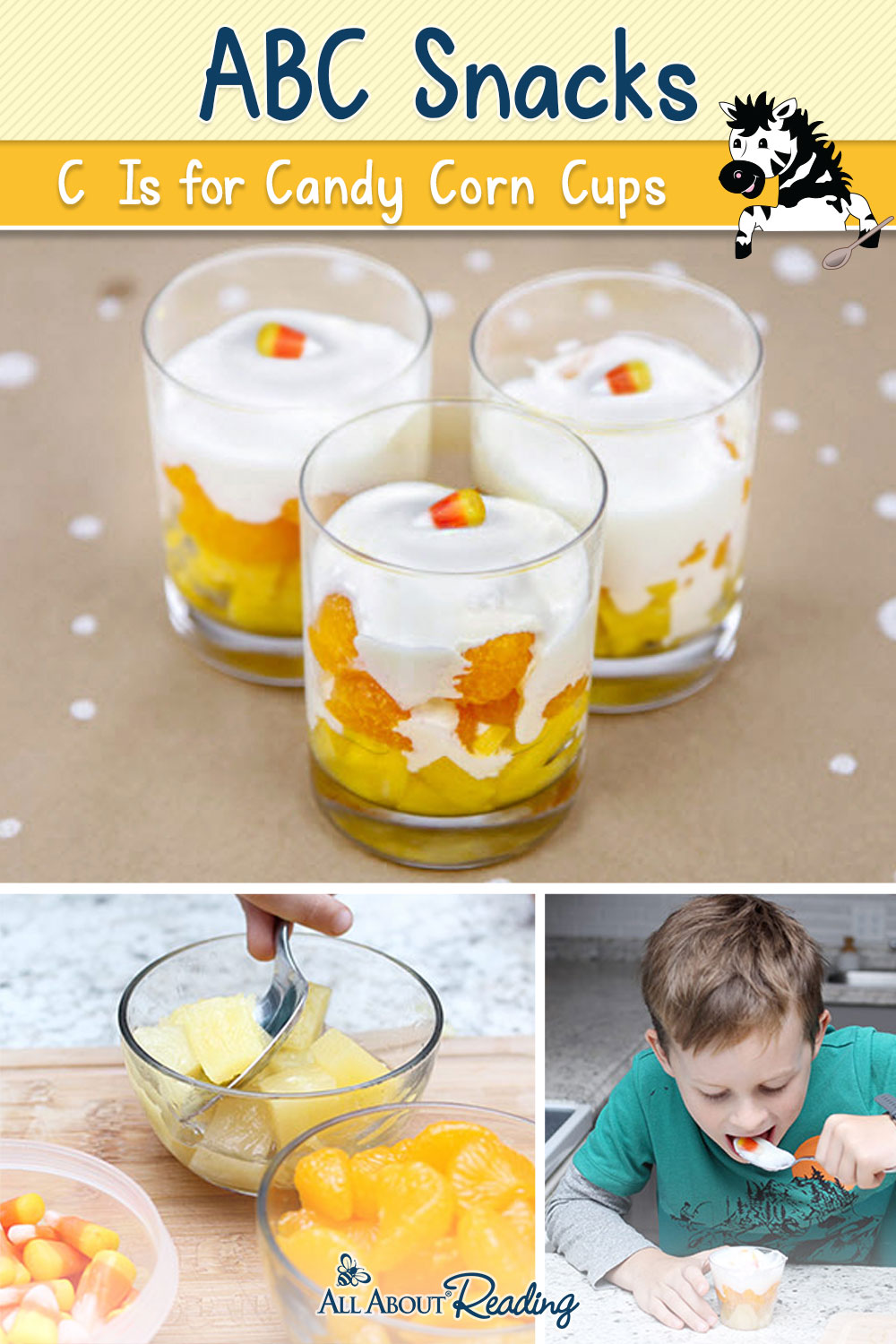 C Is for Candy Corn Cups (with Teaching Tips for Letter C)