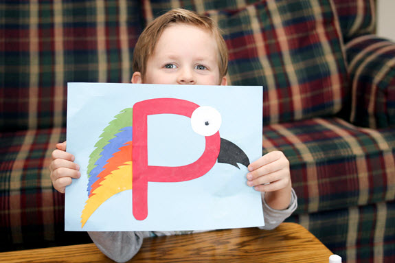 Letter P Crafts P For Pig Craft With Printable Template Artsy