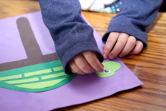 Printable Letter T Craft - T is for Turtle (FREE Download)