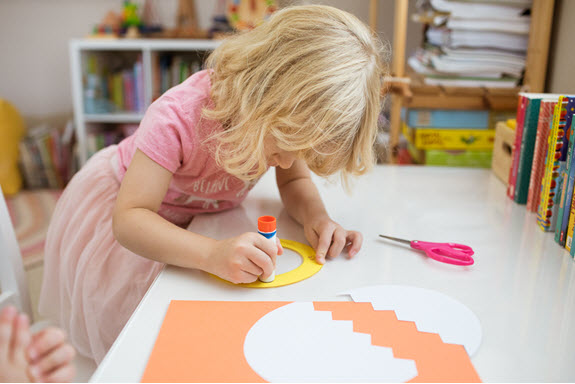 Printable Letter E Craft - E Is for Egg