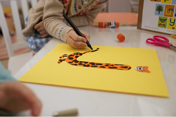 Printable Letter J Craft - J Is for Jaguar