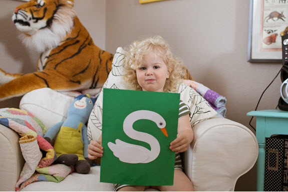 Printable Letter S Craft - S Is for Swan