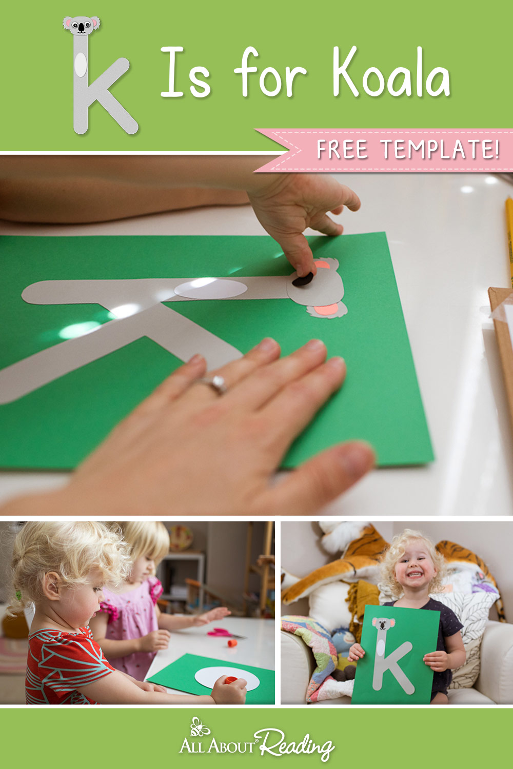Printable Letter K Craft - K Is for Koala