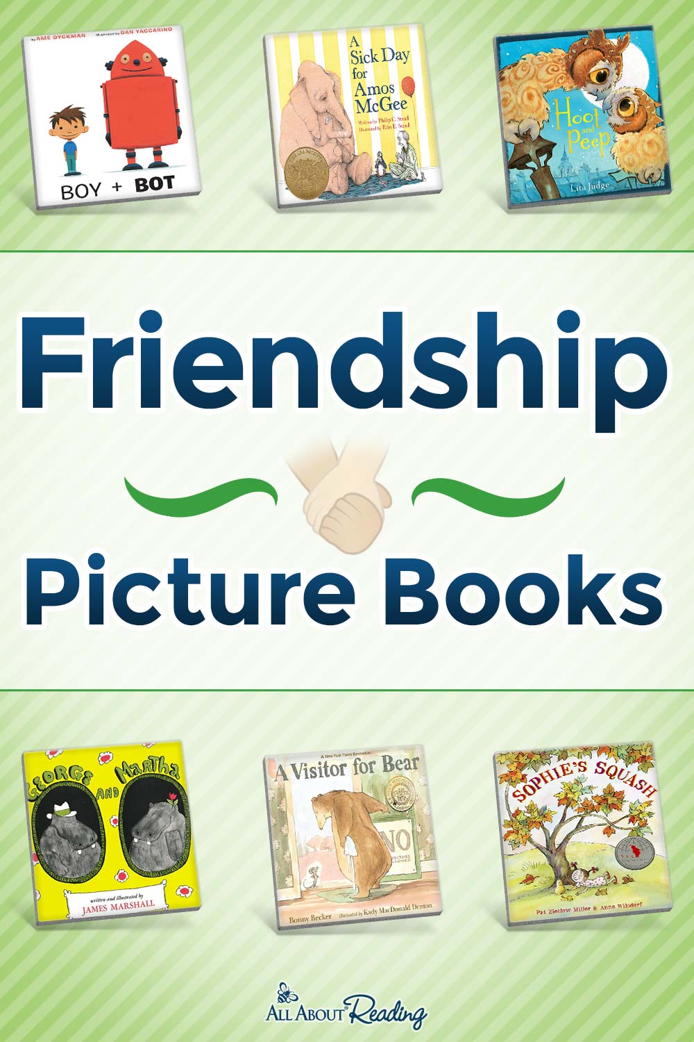 Friendship Picture Books + Free Downloadable Library List