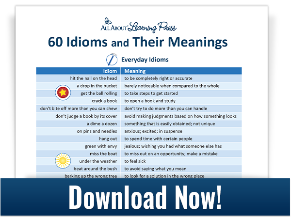 Teach Idioms: It's a Piece of Cake! (+ 5 FREE Downloads)