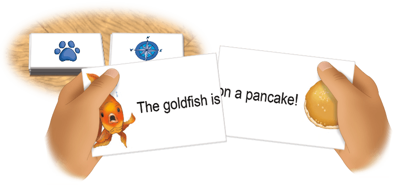 Silly Sentence Matchups + FREE Printable Reading Review Activity