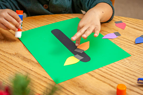 Printable Letter L Holiday Craft - L Is for Lights (Holiday Edition)