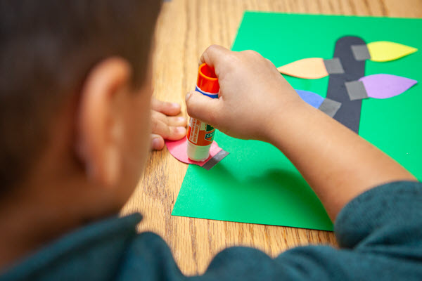 Printable Letter L Holiday Craft - L Is for Lights (Holiday Edition)